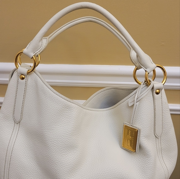 The Original Car Shoe | Bags | The Original Car Shoe Ivory Pebbled ...